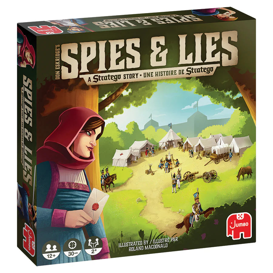 Spies & Lies - A Stratego Story: Outset Media Board Games | Tabletop Heaven