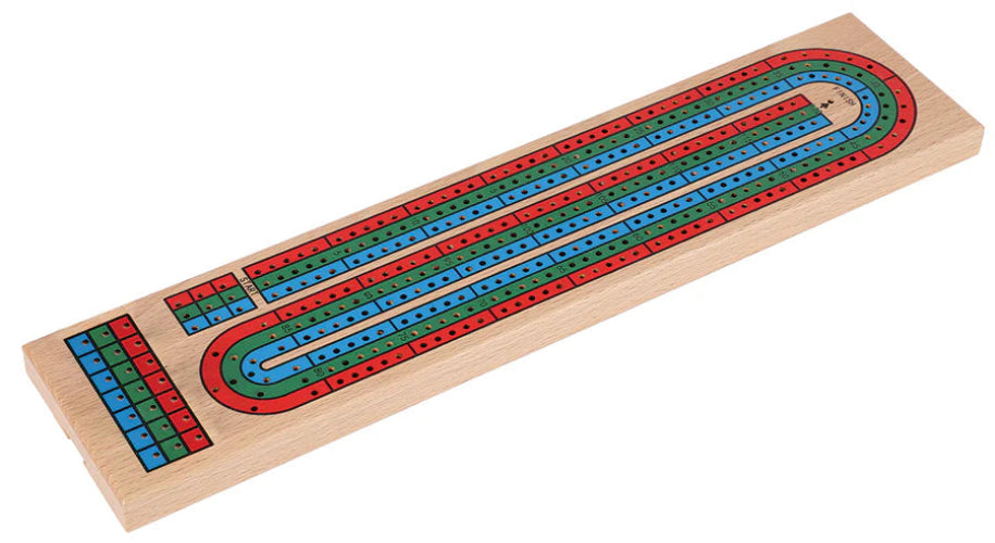 Cribbage Board (Wood): Outset Media Board Games | Tabletop Heaven
