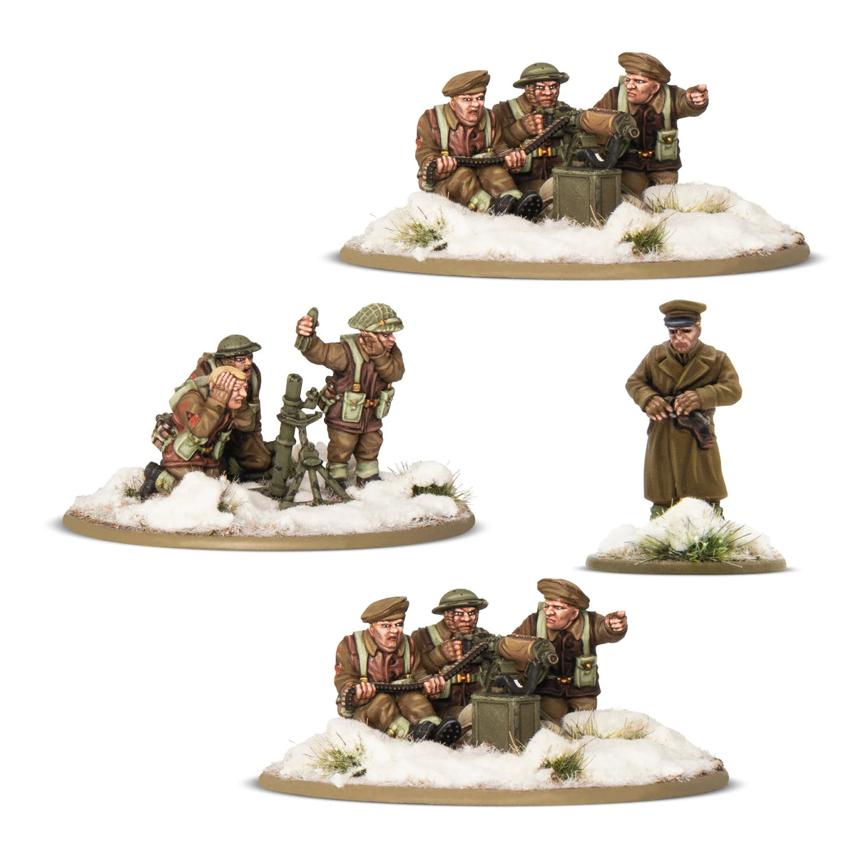 Britain - British & Canadian Infantry (Winter) Heavy Weapons Platoon ...
