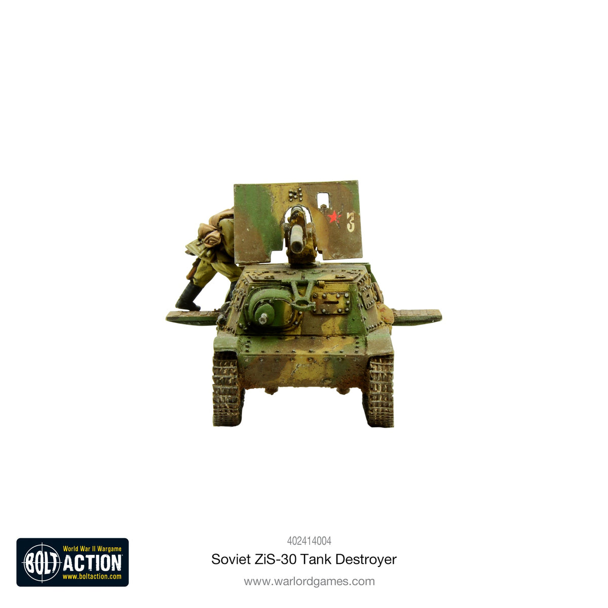 Soviet Union - Zis-30 Tank Destroyer: Warlord Games Bolt Action ...