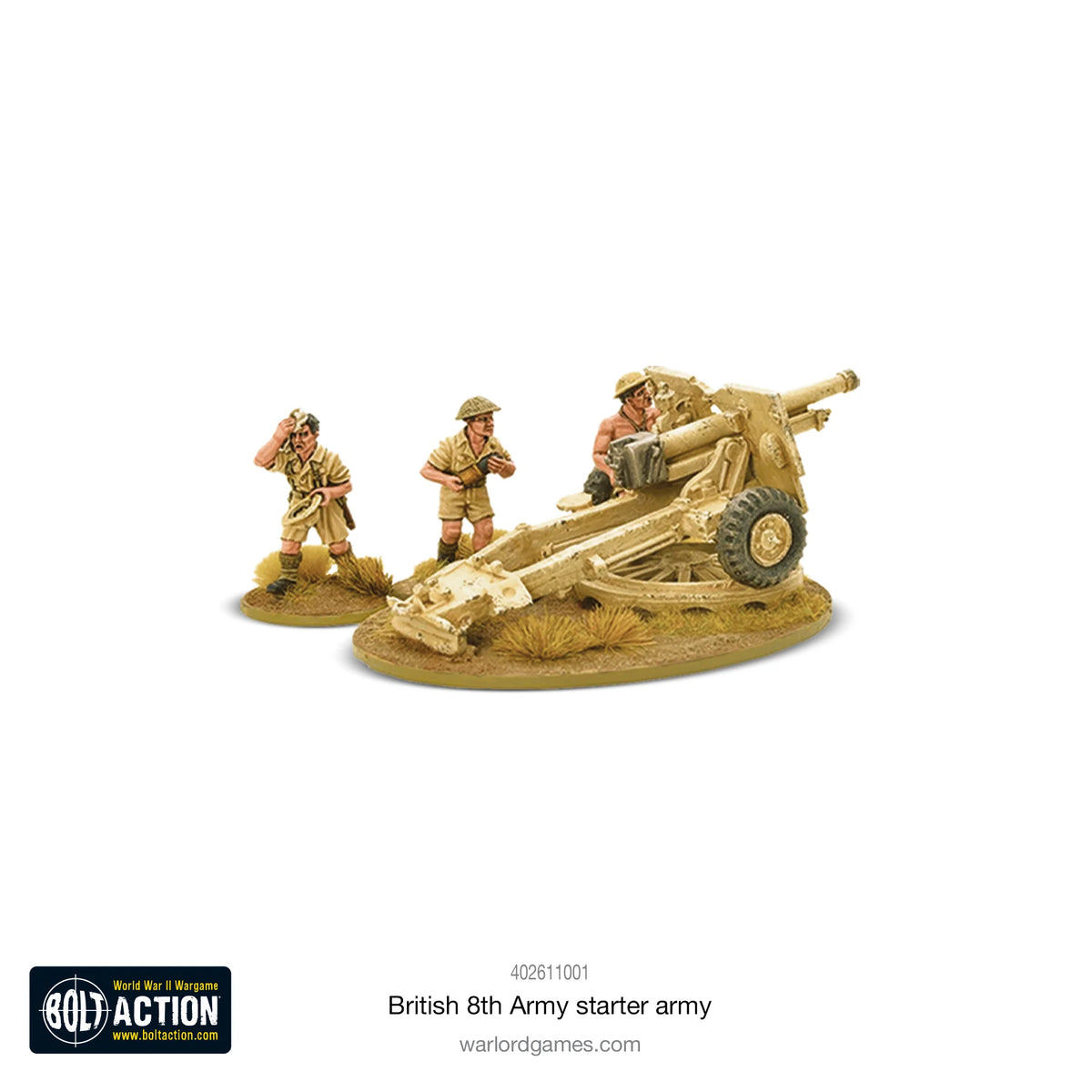Britain - 8th Army Starter Set: Warlord Games Bolt Action | Tabletop Heaven
