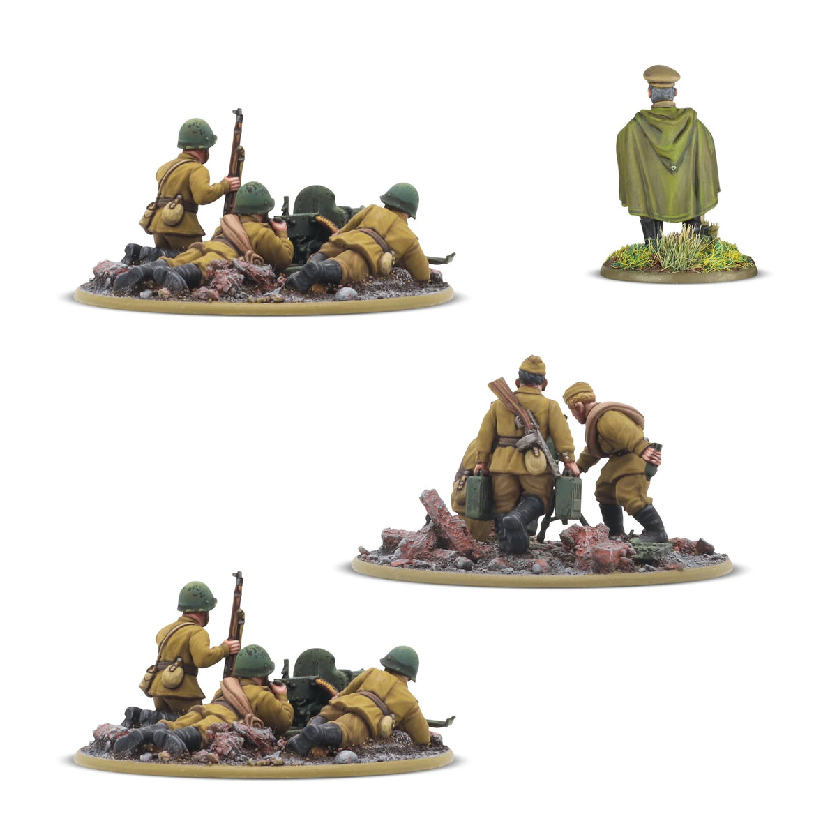 Soviet Union - Infantry Heavy Weapons Platoon: Warlord Games Bolt Acti ...