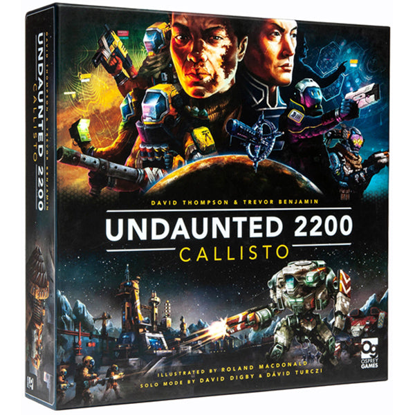 Undaunted 2200 - Callisto: Osprey Games Board Games | Tabletop Heaven