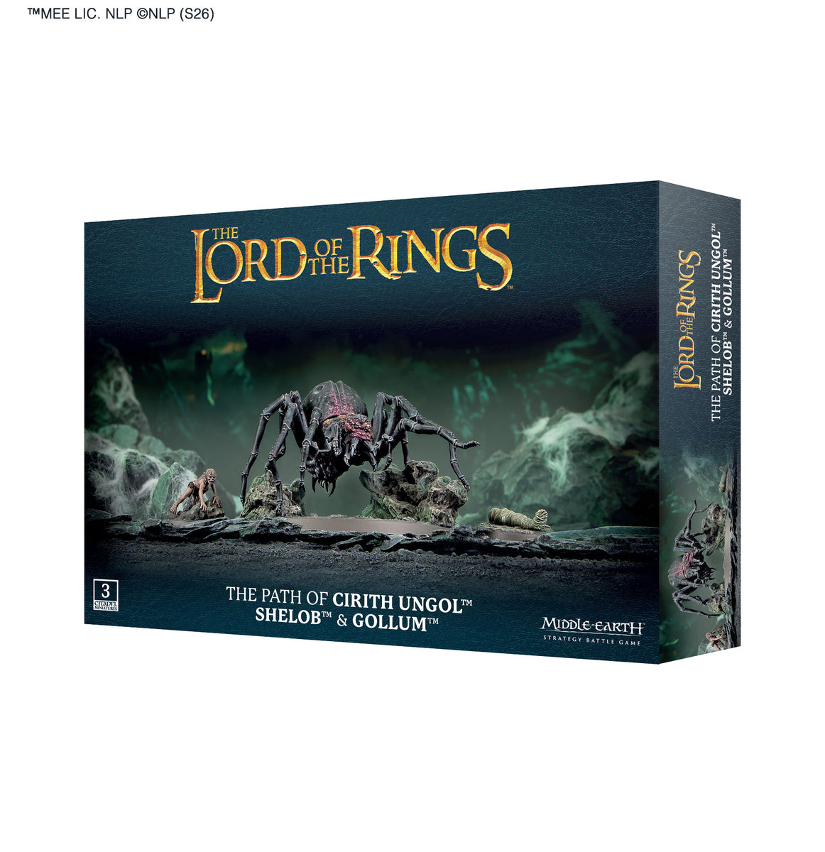 Lord of the Rings - Shelob & Gollum: Games Workshop Middle Earth Strat ...