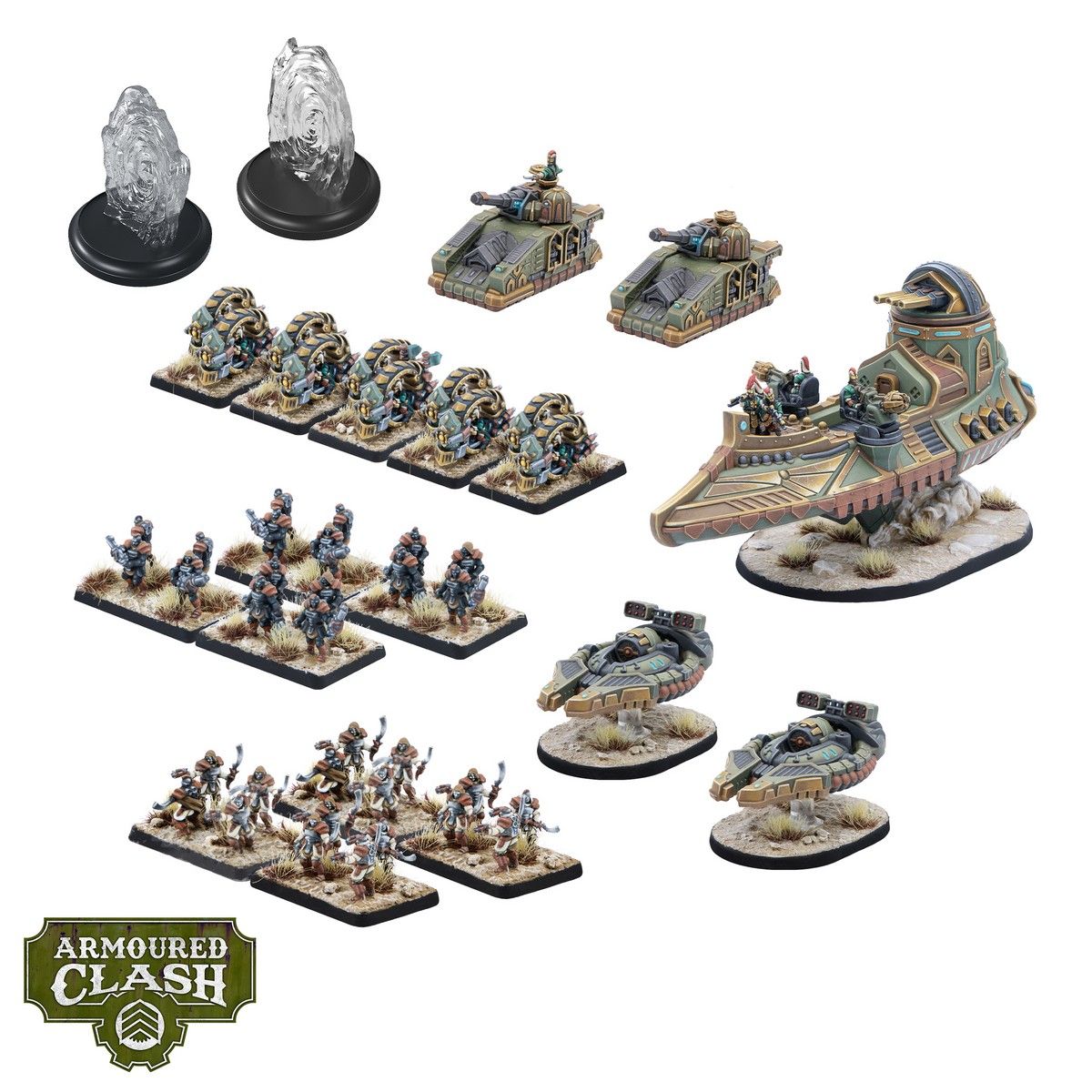 Sultanate - Ferik Battlegroup Set: Warcradle Studios Armoured Clash ...