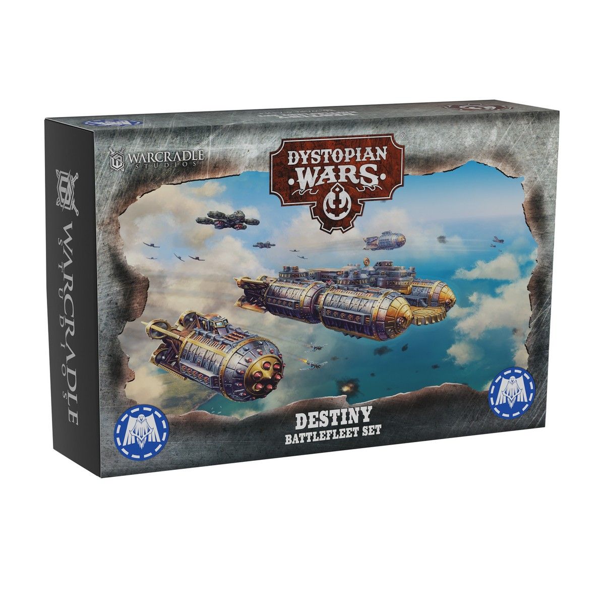 UNION: DESTINY BATTLEFLEET SET Warcradle Studios Dystopian Wars ...