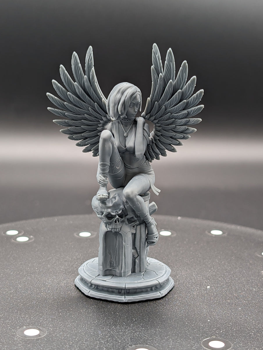 Zarina Angelic: Female Miniatures 3D Resin Print | Tabletop Heaven