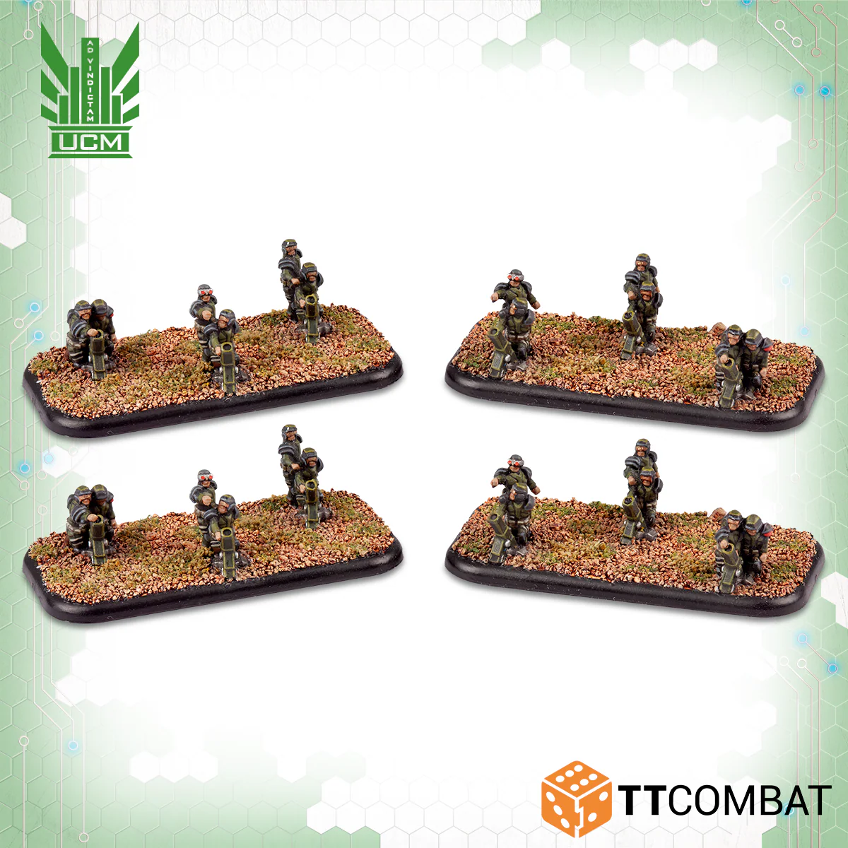 UCM - Mortar Teams: TT Combat Dropzone Commander | Tabletop Heaven
