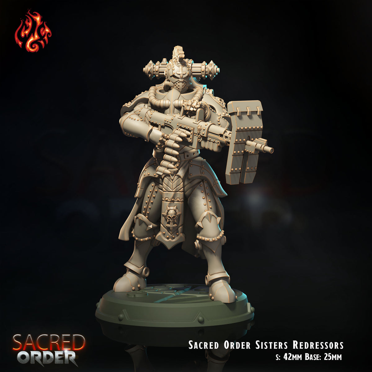 Sacred Order Redressors: Crippled God Foundry Grim Dark Future Resin 3 ...