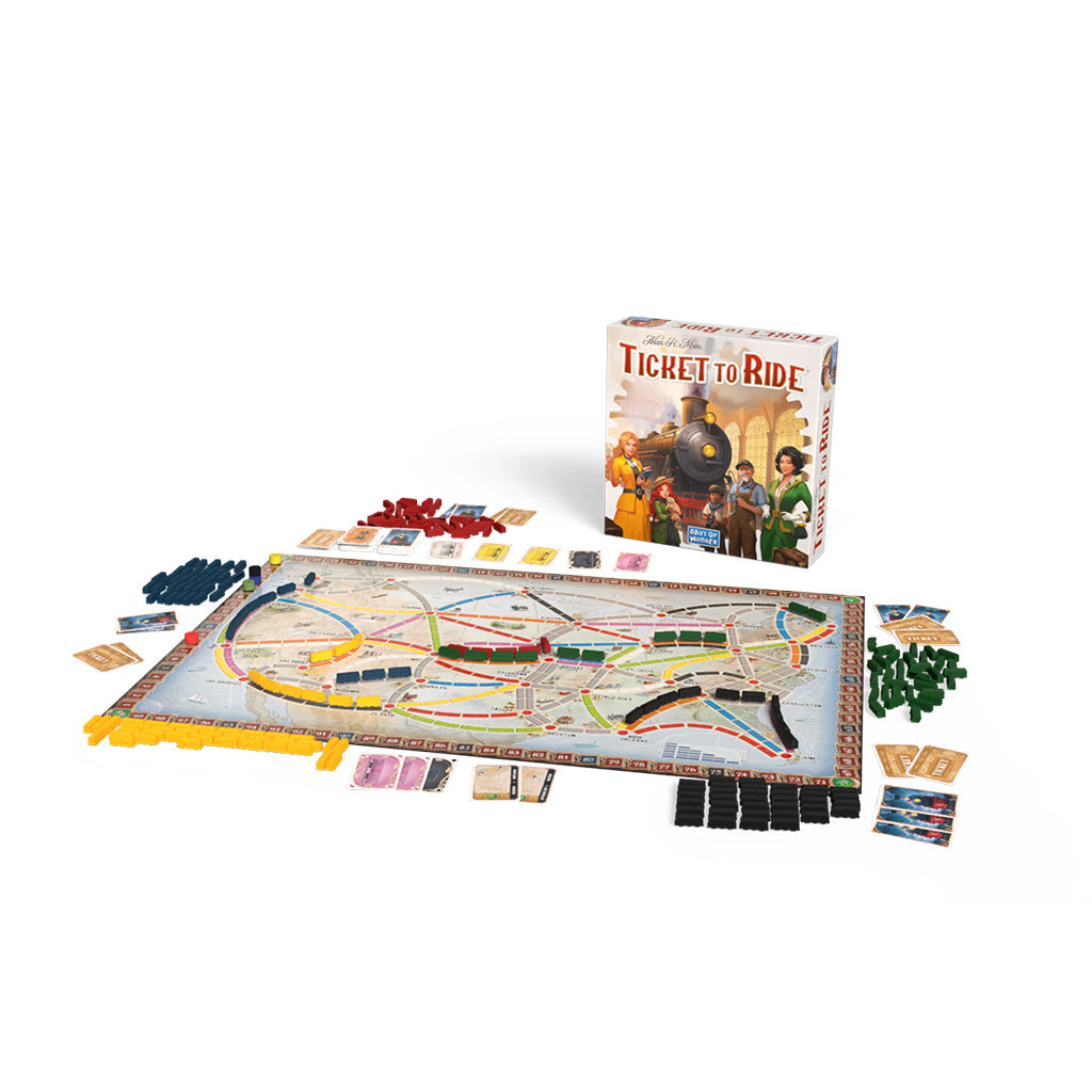 Ticket to Ride: Days of Wonder Board Games | Tabletop Heaven